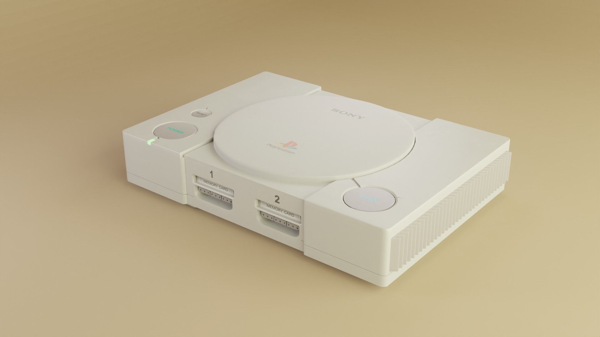 Playstation 1 free 3D model | CGTrader