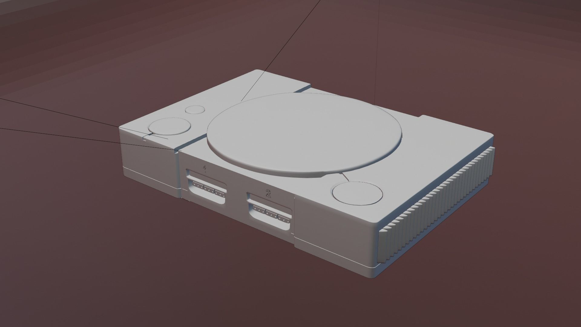 Playstation 1 free 3D model | CGTrader