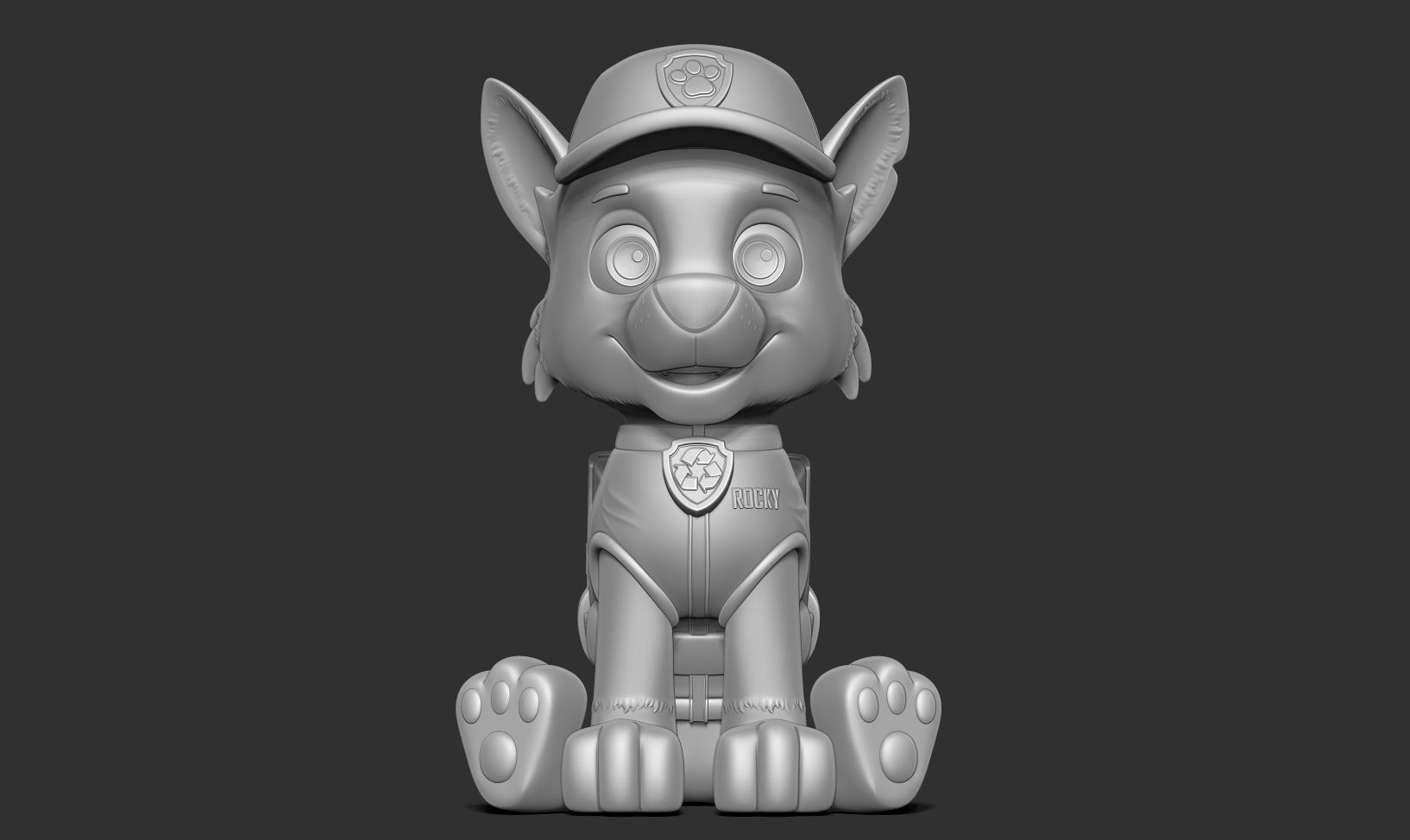 Rocky - Paw Patrol 3D model 3D printable | CGTrader