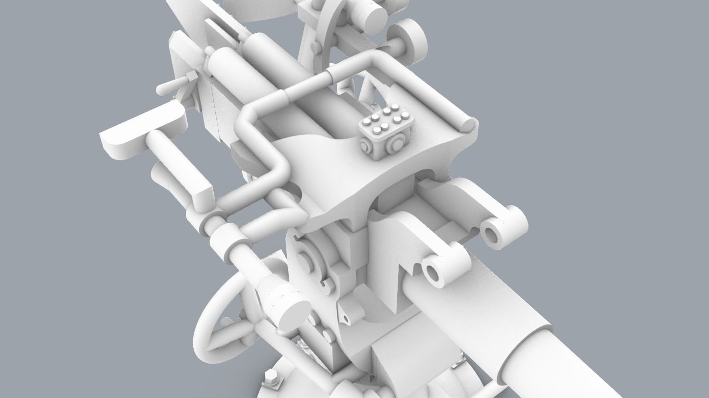3D model Historic Naval Weapons Set - 5 Weapon Models VR / AR / low ...