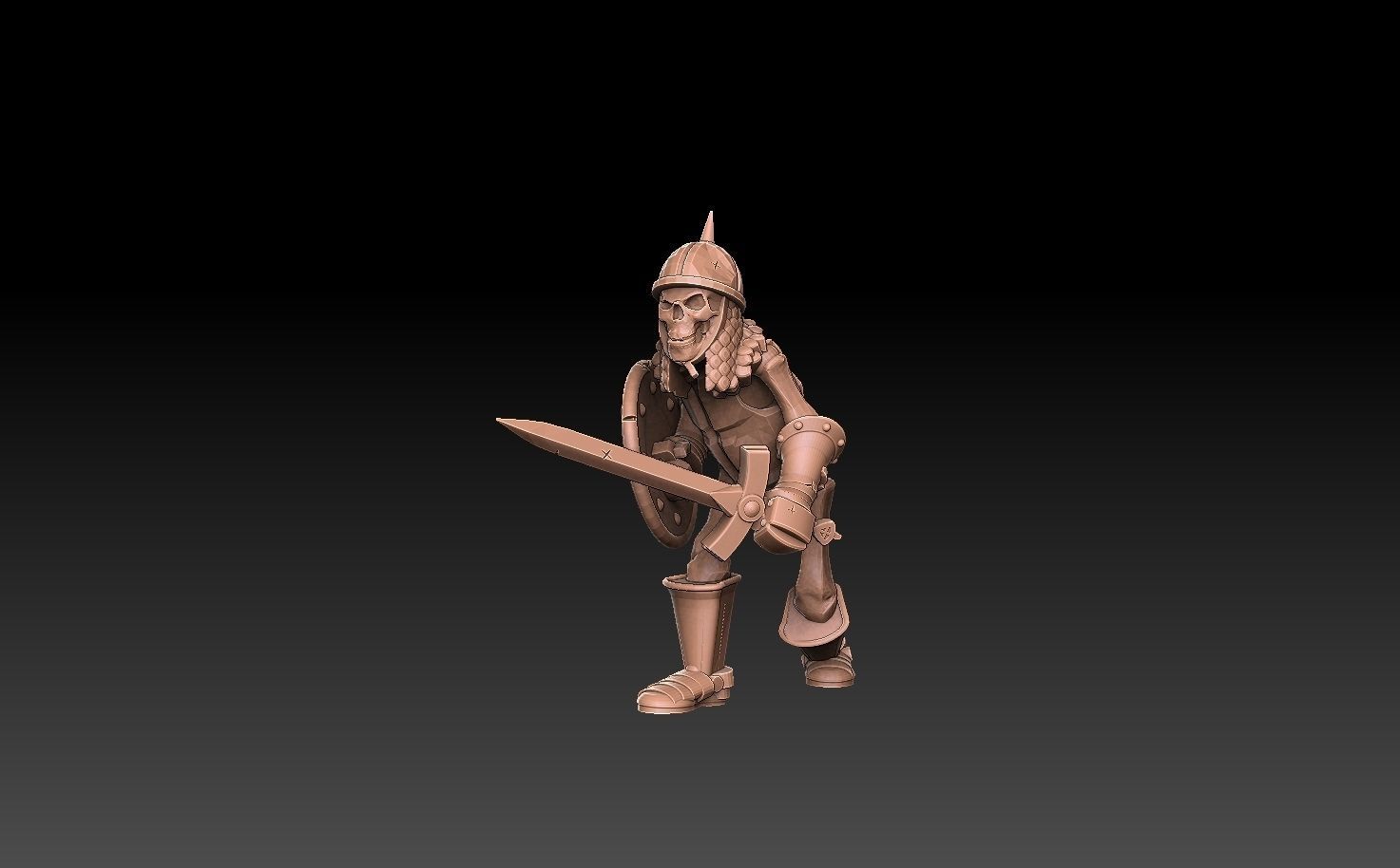 Heroes of Might and Magic 3 Skeleton Warrior 3D model 3D printable ...