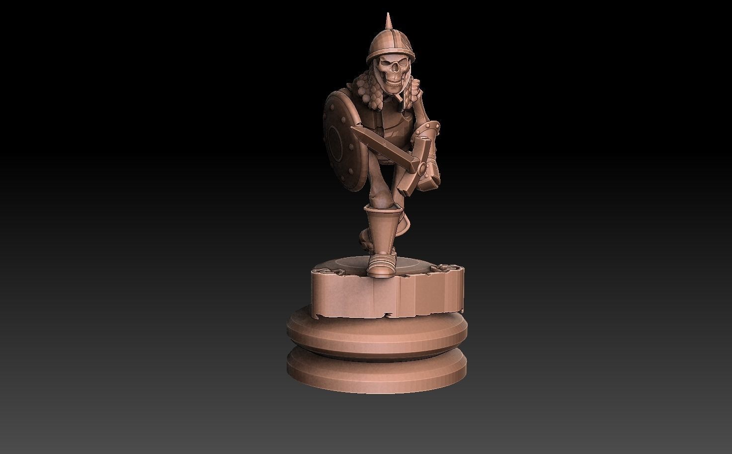 Heroes of Might and Magic 3 Skeleton Warrior 3D model 3D printable ...