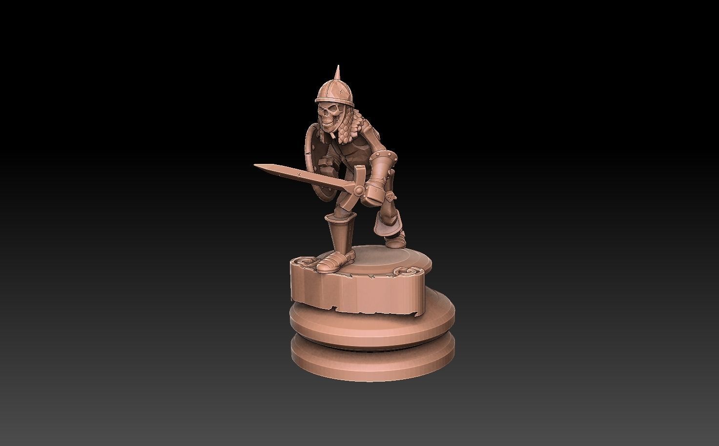 Heroes of Might and Magic 3 Skeleton Warrior 3D model 3D printable ...