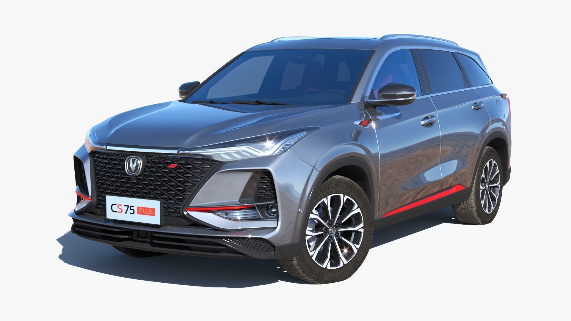 3D model ChangAn CS75 Plus 2021 with interior VR / AR / low-poly | CGTrader