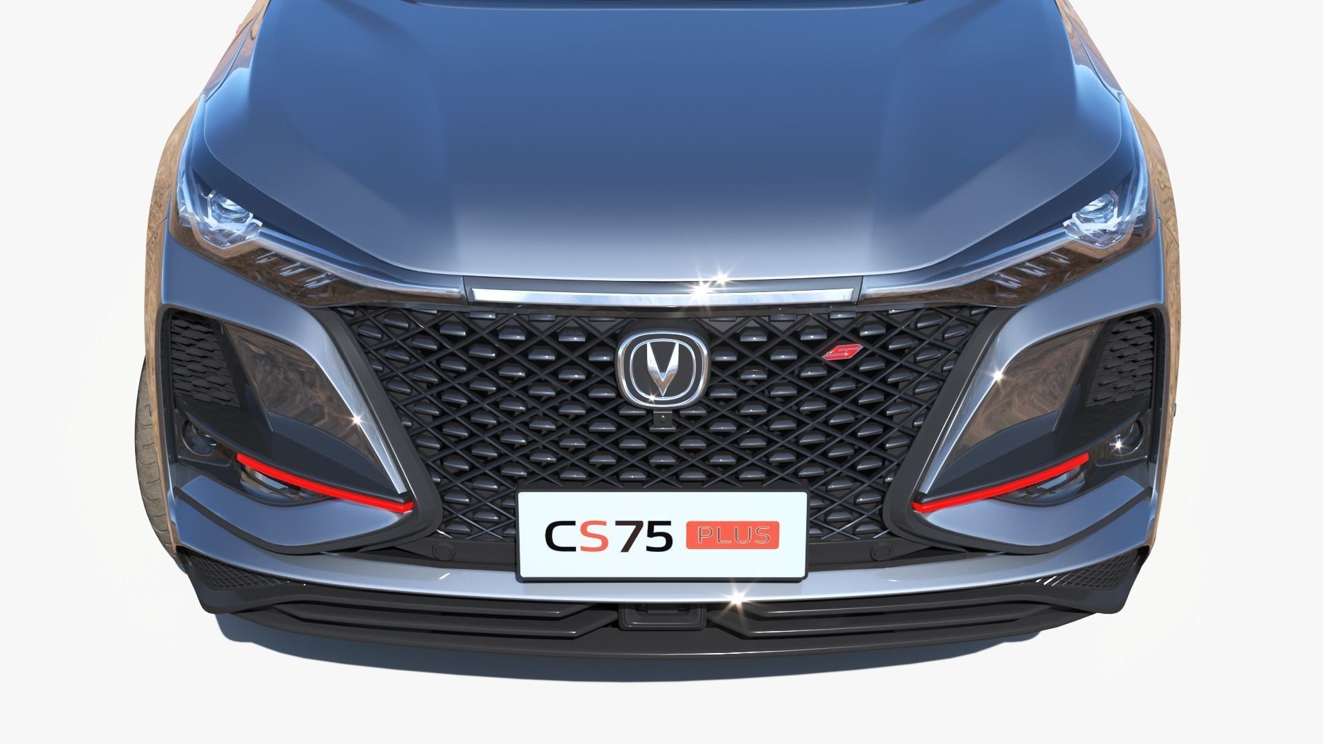 3D model ChangAn CS75 Plus 2021 with interior VR / AR / low-poly | CGTrader