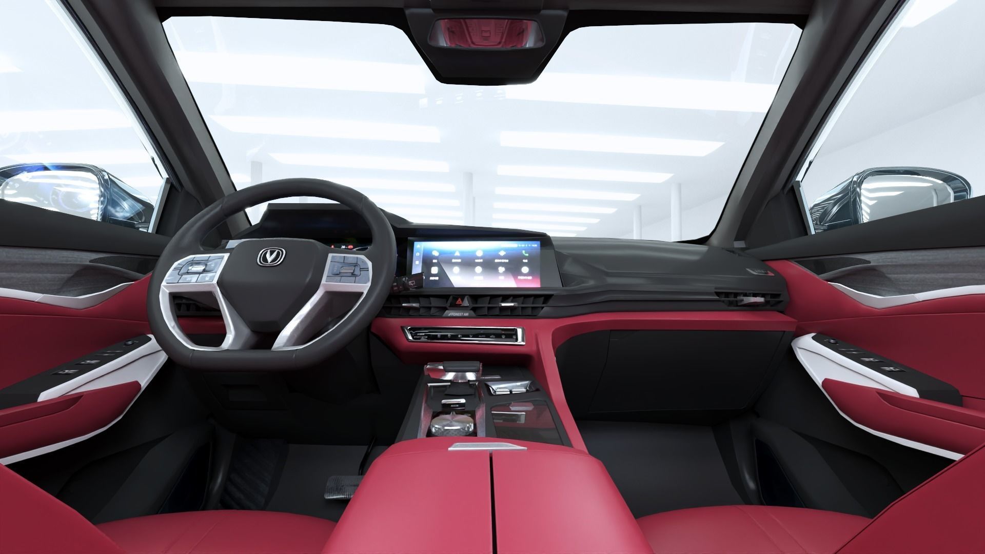 3D model ChangAn CS75 Plus 2021 with interior VR / AR / low-poly | CGTrader