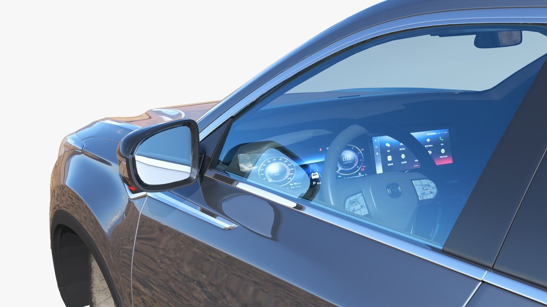 3D model ChangAn CS75 Plus 2021 with interior VR / AR / low-poly | CGTrader