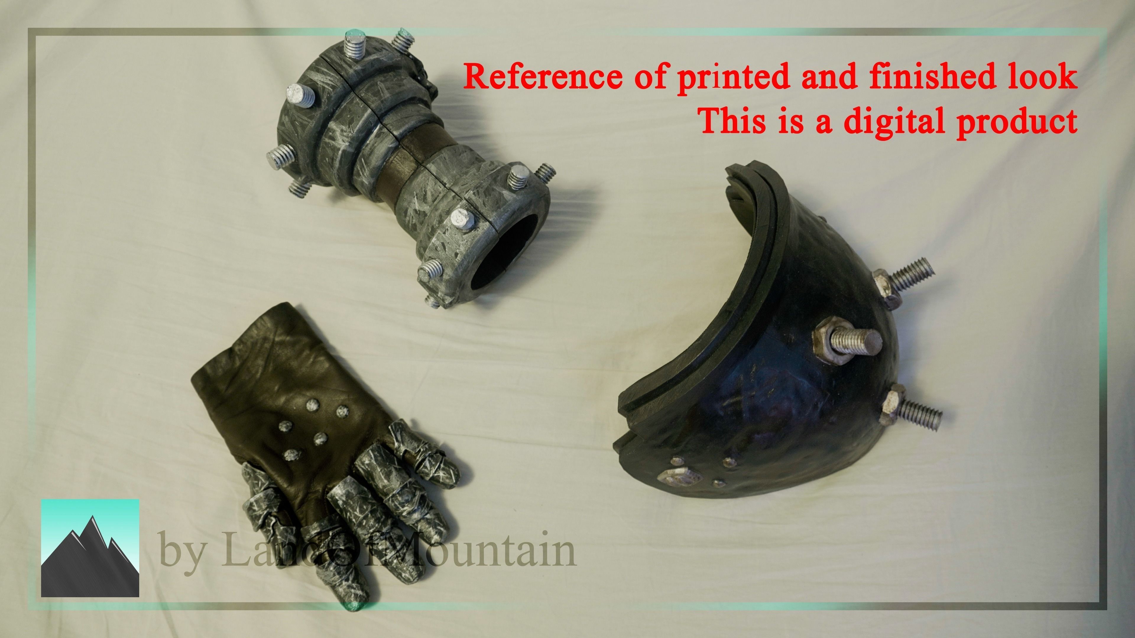 Final Fantasy VII - Cloud Strife Armor Set 3D model 3D printable | CGTrader