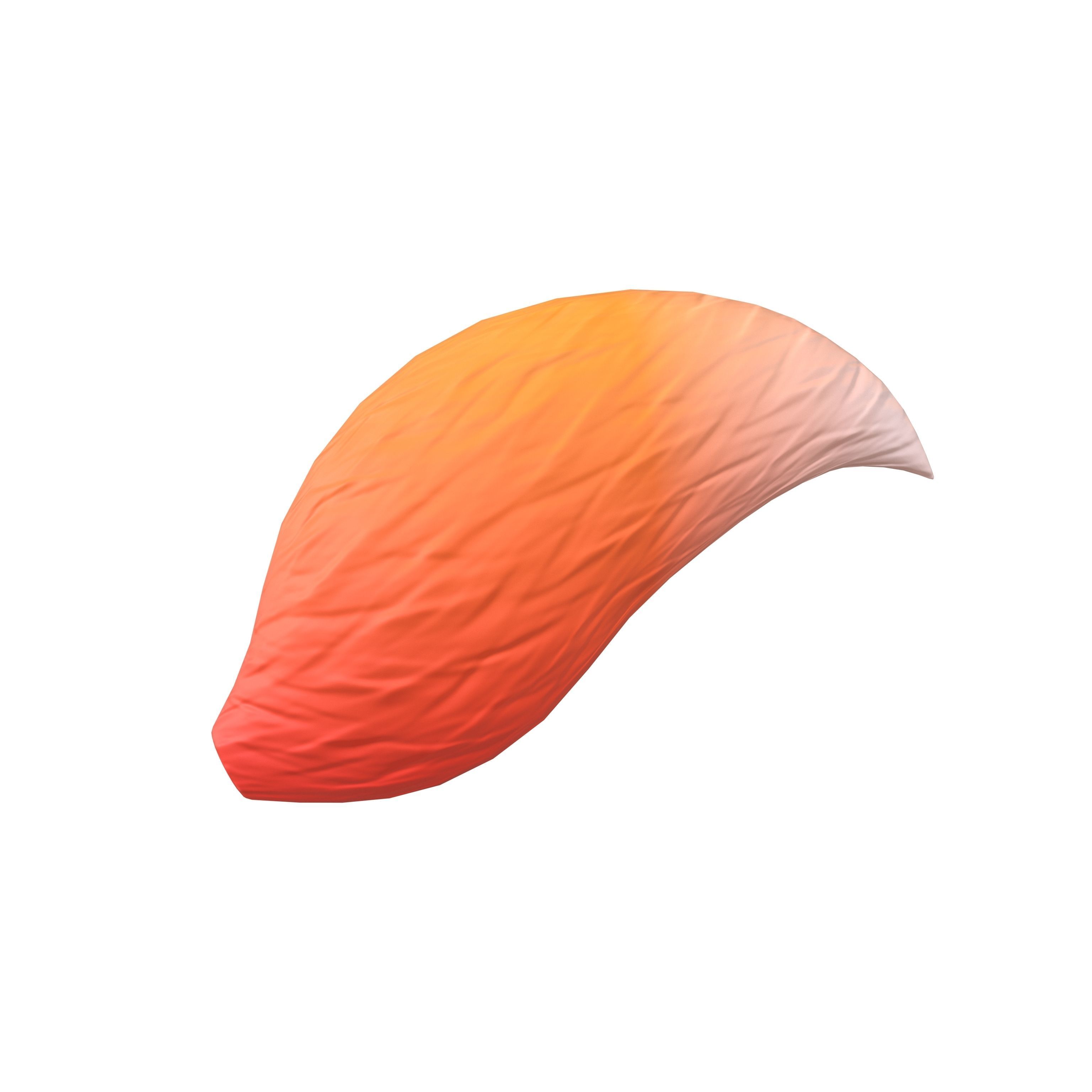 3D model Fox Tail v1 001 VR / AR / low-poly | CGTrader
