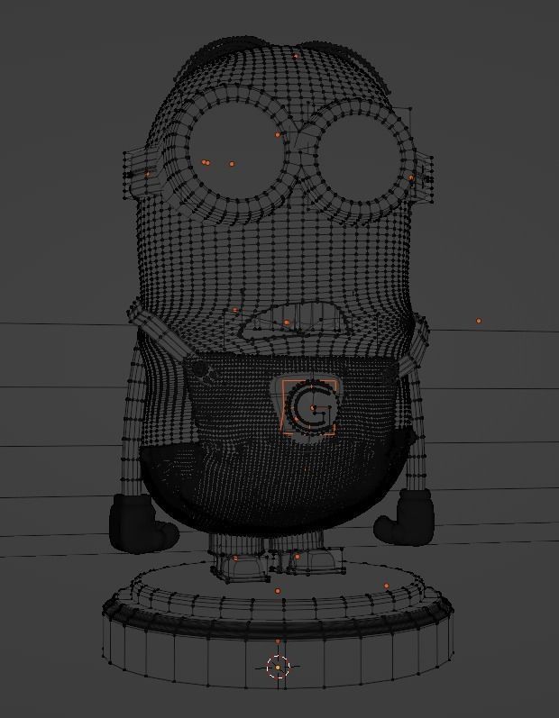 Minion Render 3D model | CGTrader