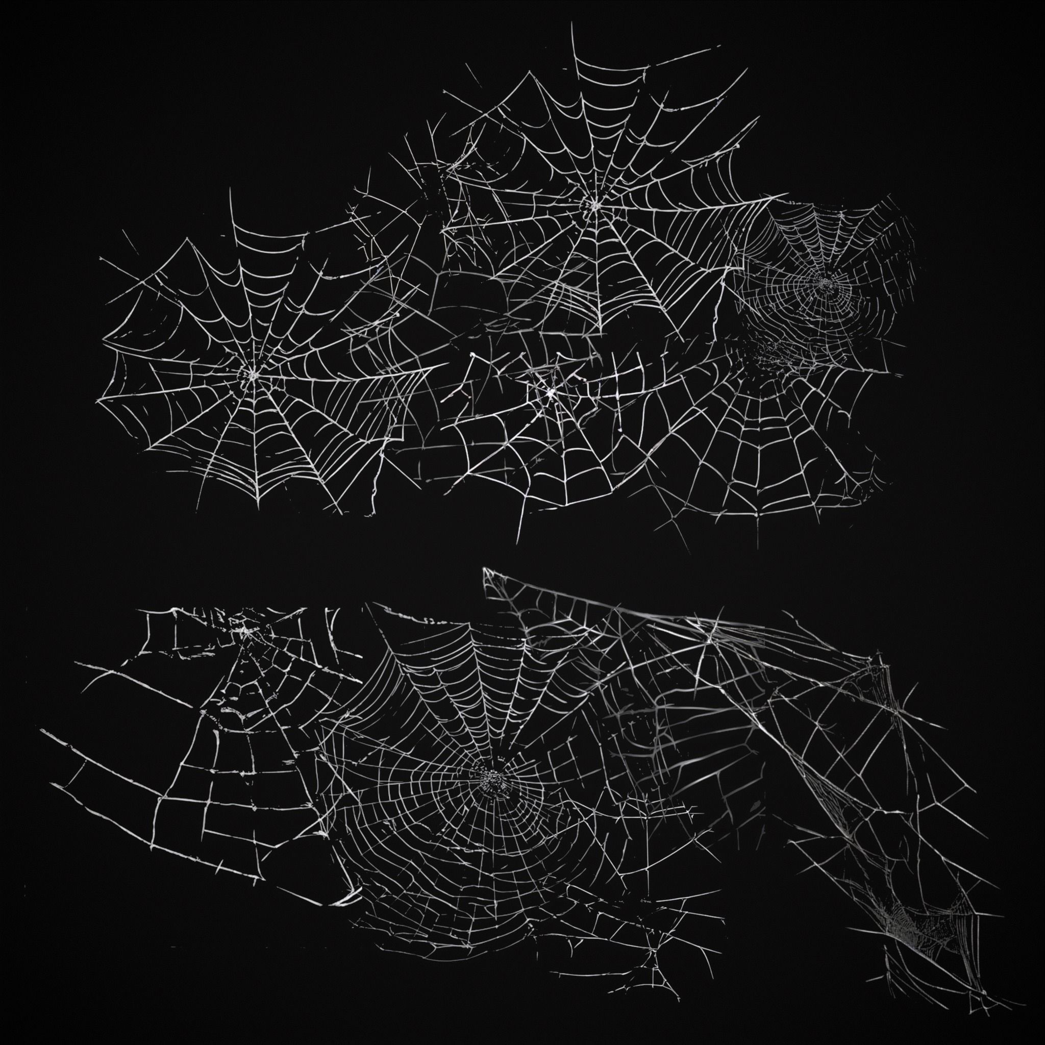 3D model Spider Webs Pack Two VR / AR / low-poly | CGTrader