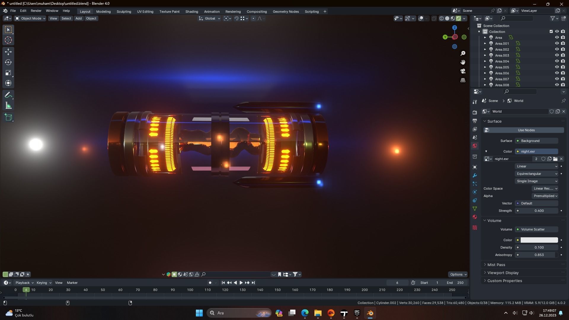 spaceship - only blender free 3D model | CGTrader