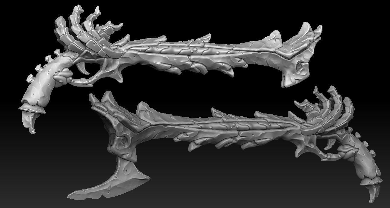 Fantasy muskets collection 3d print 3D model 3D printable | CGTrader
