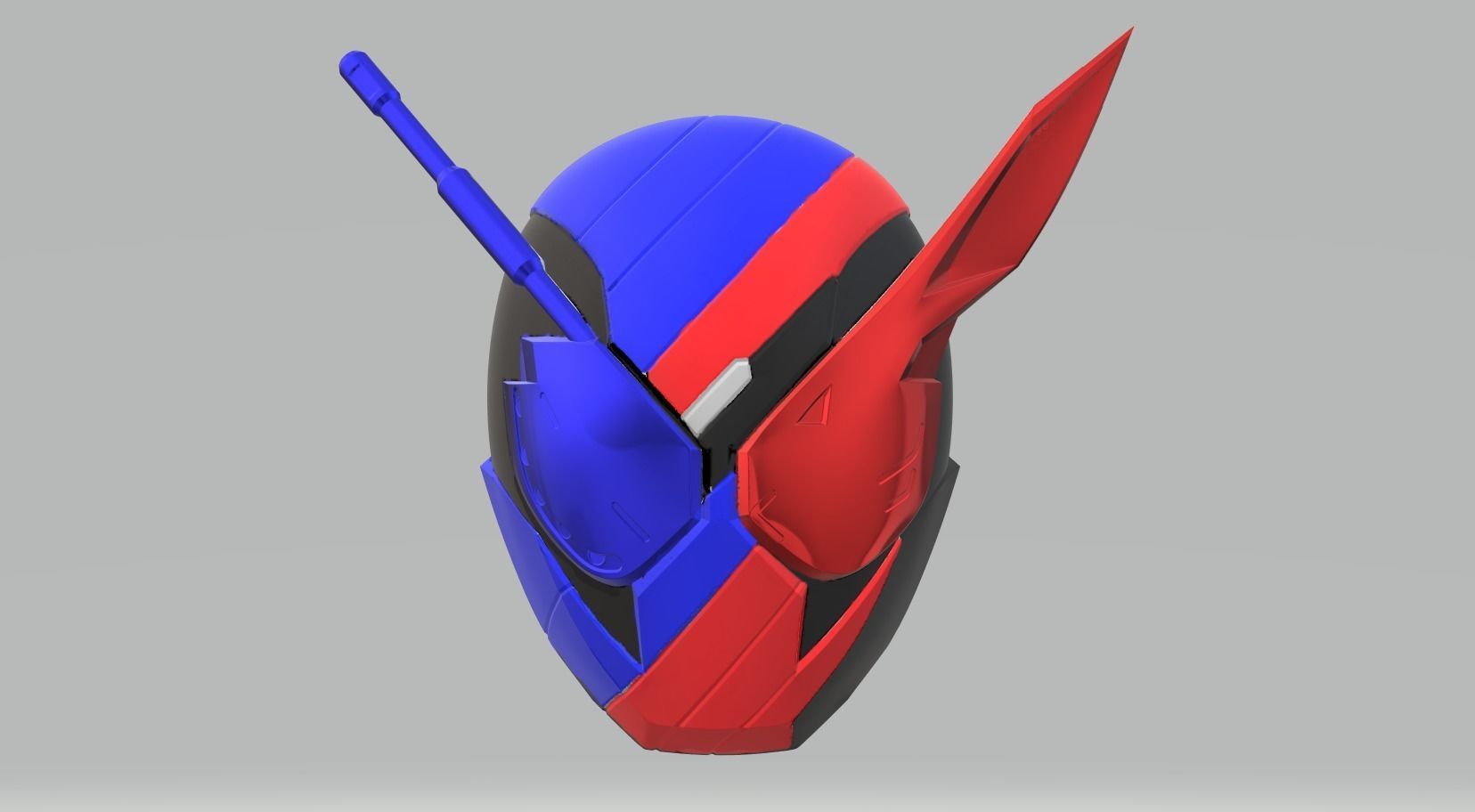 Kamen Rider Build helmet 3D model 3D printable | CGTrader