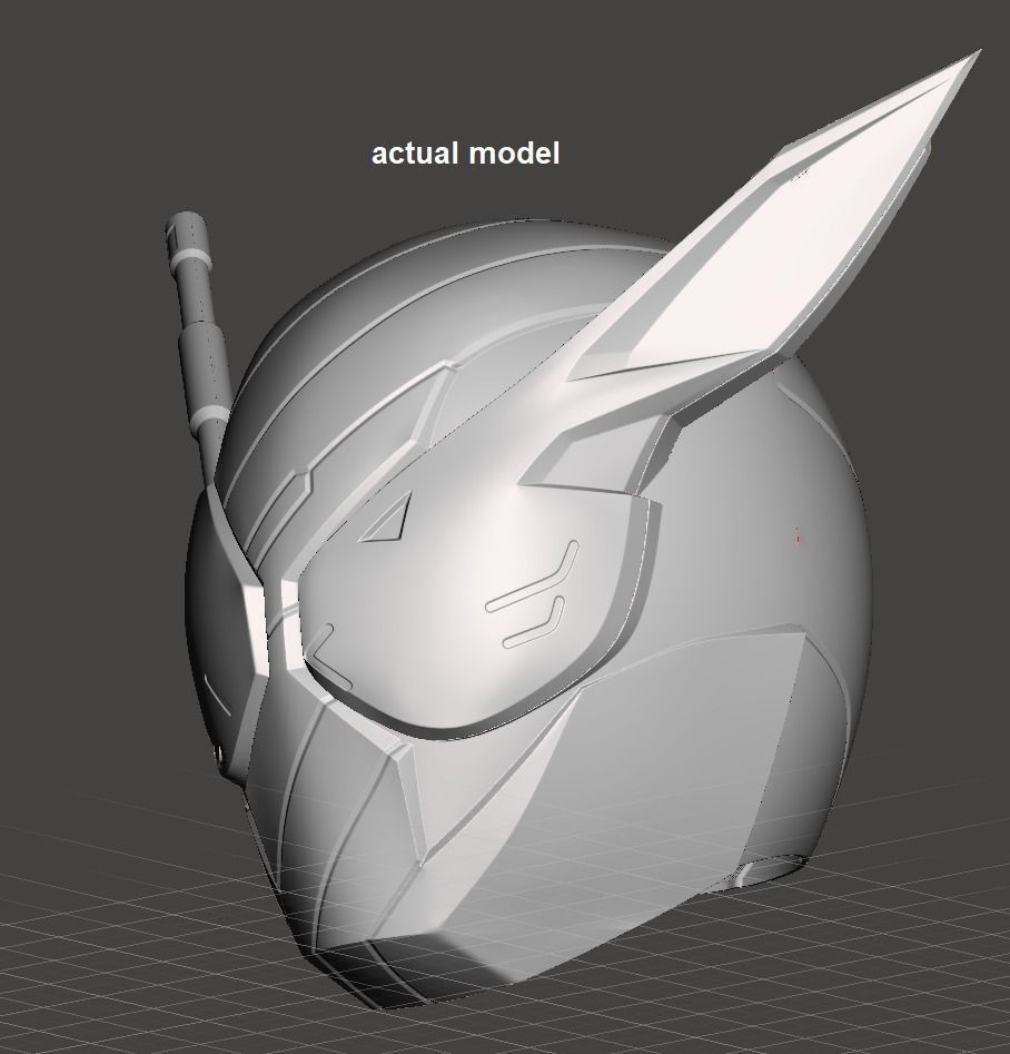 Kamen Rider Build helmet 3D model 3D printable | CGTrader
