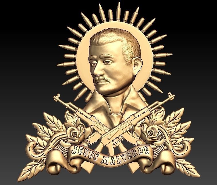 Jesus-Malverde 3D model 3D printable | CGTrader