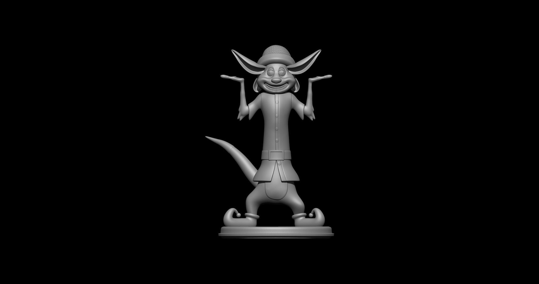 Timon -Adorable 3D Printable Sculpture Inspired by The Lion King 3D ...