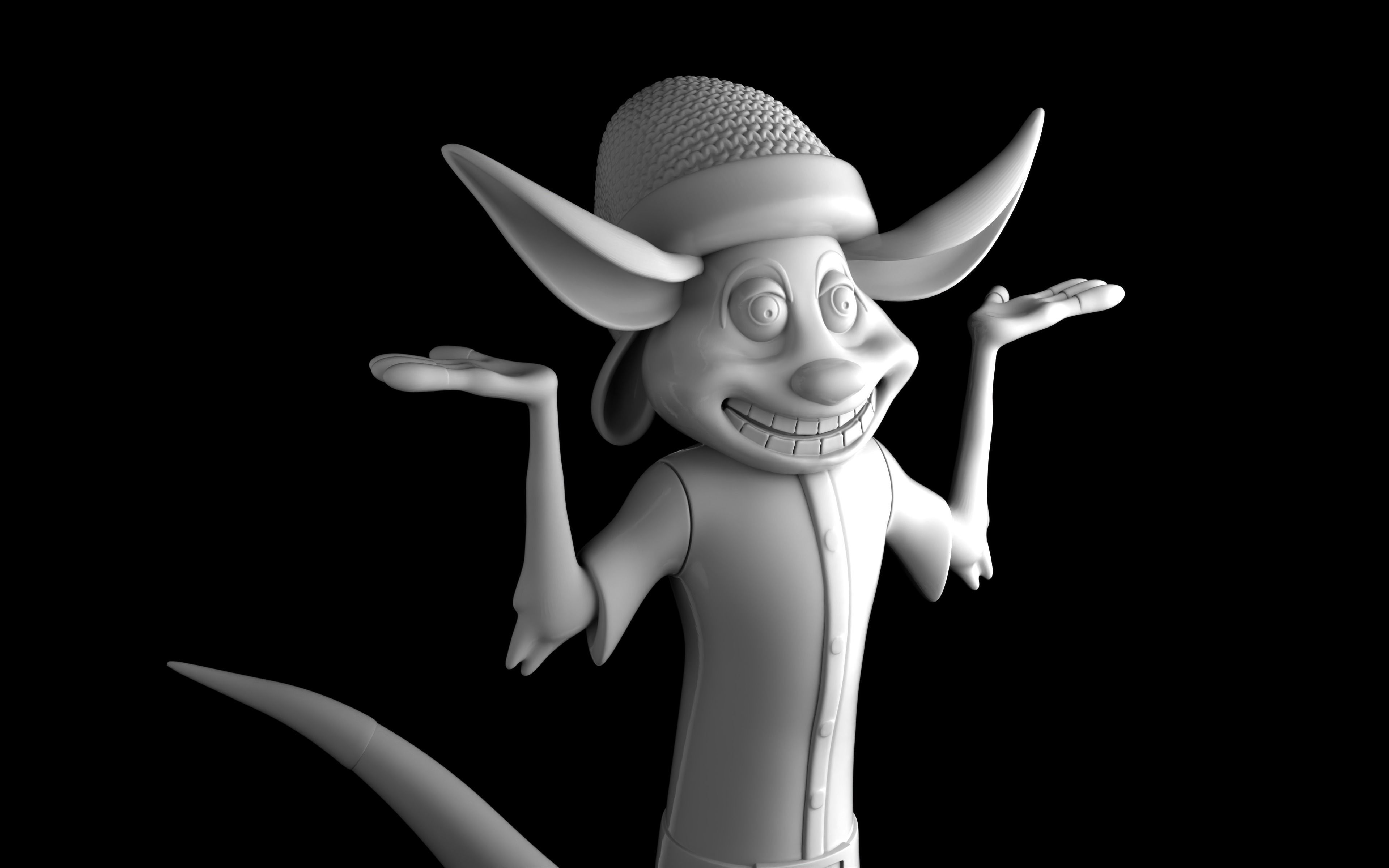 Timon -Adorable 3D Printable Sculpture Inspired by The Lion King 3D ...