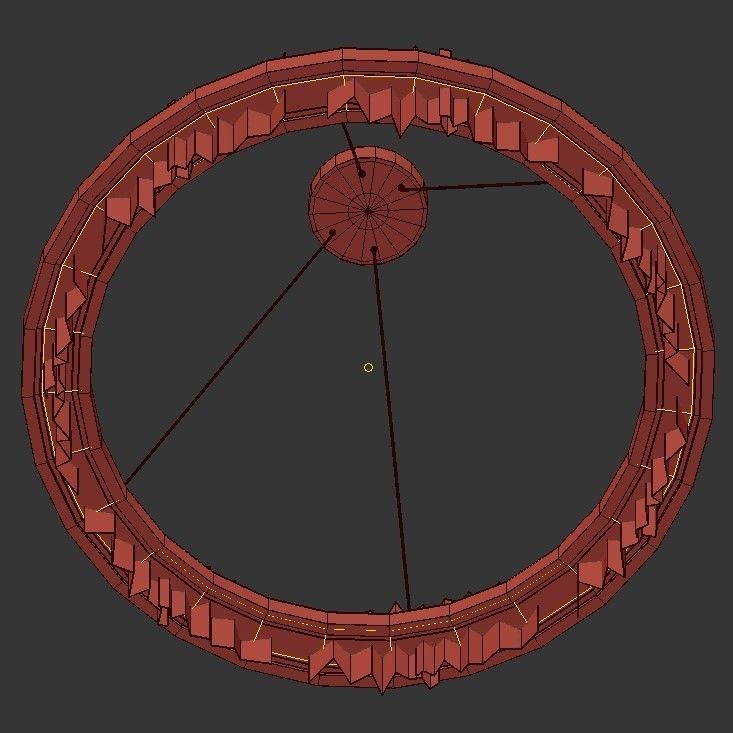 Round LED 3D model | CGTrader