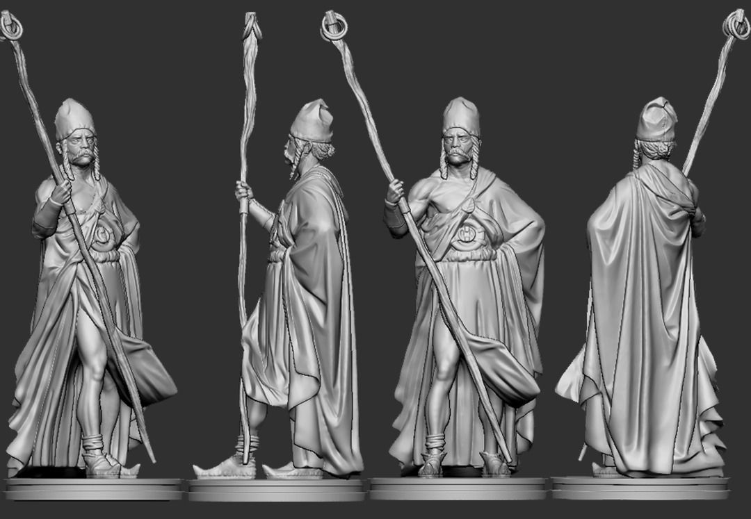 Seven Blades Project - Alastair The Wizard 3D model 3D printable | CGTrader