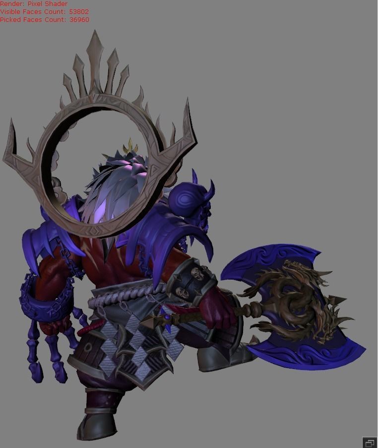 Franco King of Hell Skin 3D model animated rigged | CGTrader