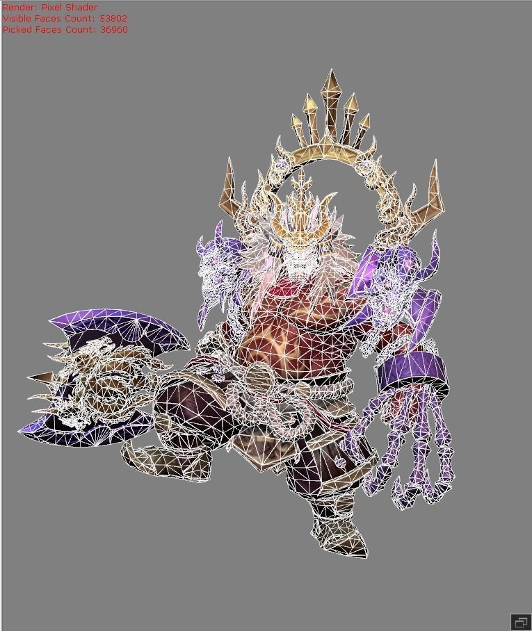 Franco King of Hell Skin 3D model animated rigged | CGTrader
