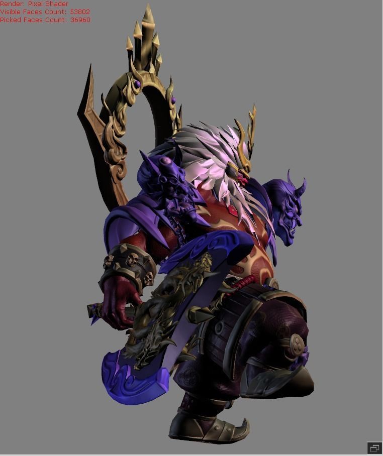 Franco King of Hell Skin 3D model animated rigged | CGTrader
