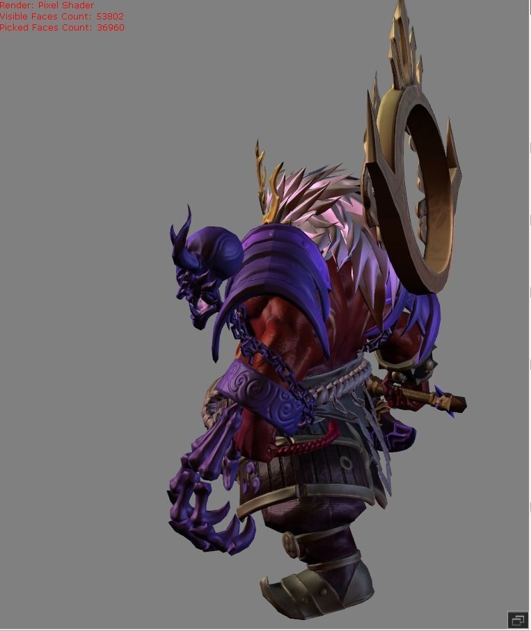 Franco King of Hell Skin 3D model animated rigged | CGTrader
