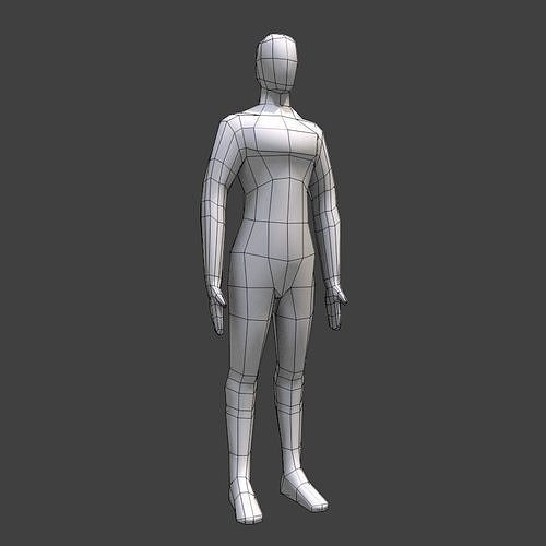 humain body free 3D model | CGTrader