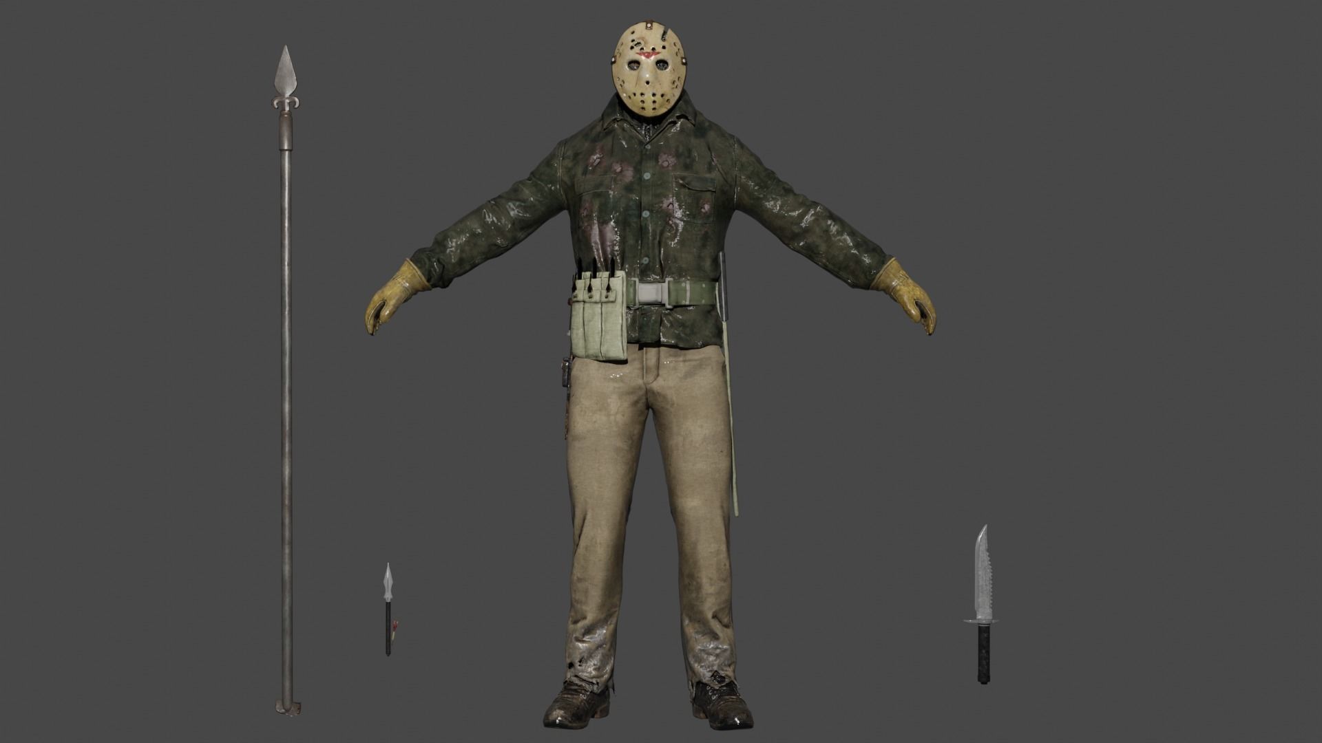 3D model Jason Voorhees VR / AR / low-poly | CGTrader