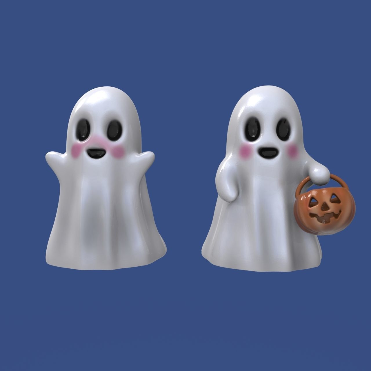 Ghosts free 3D model 3D printable | CGTrader