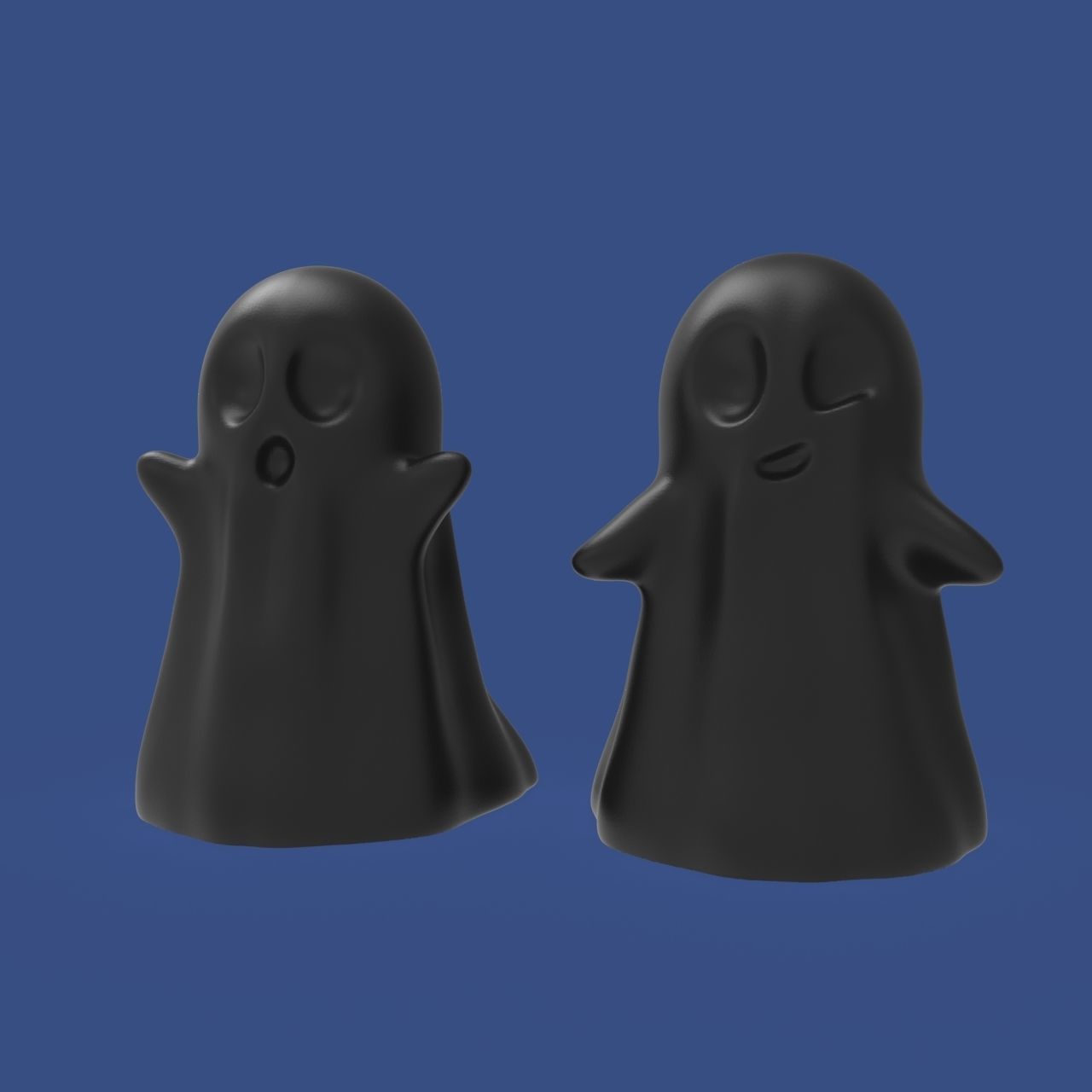 Ghosts free 3D model 3D printable | CGTrader