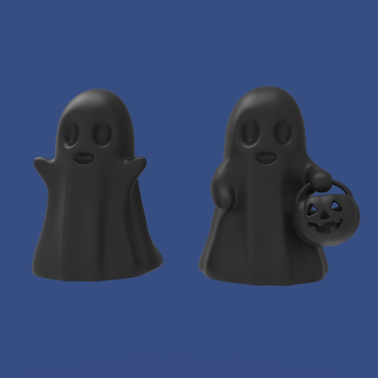 Ghosts free 3D model 3D printable | CGTrader