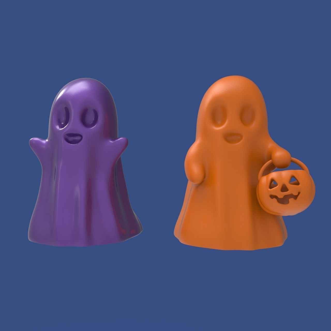 Ghosts free 3D model 3D printable | CGTrader