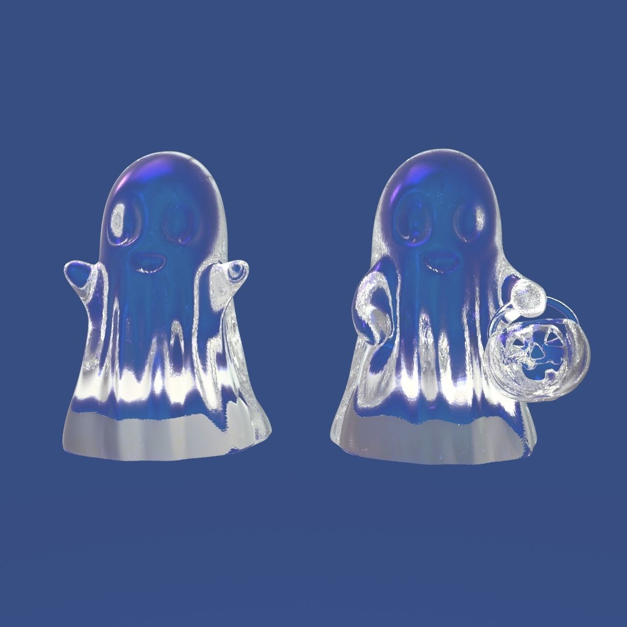 Ghosts free 3D model 3D printable | CGTrader