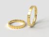 3mm Geometric Wedding Band 3D model 3D printable | CGTrader
