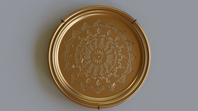 Decorative Wall dish 3D model | CGTrader
