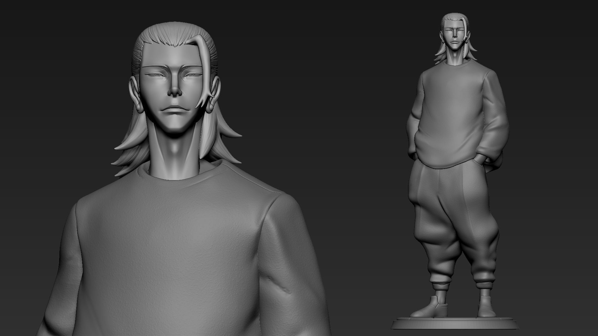 Jujutsu Kaisen Suguru Geto for 3d Print 3D model 3D printable | CGTrader