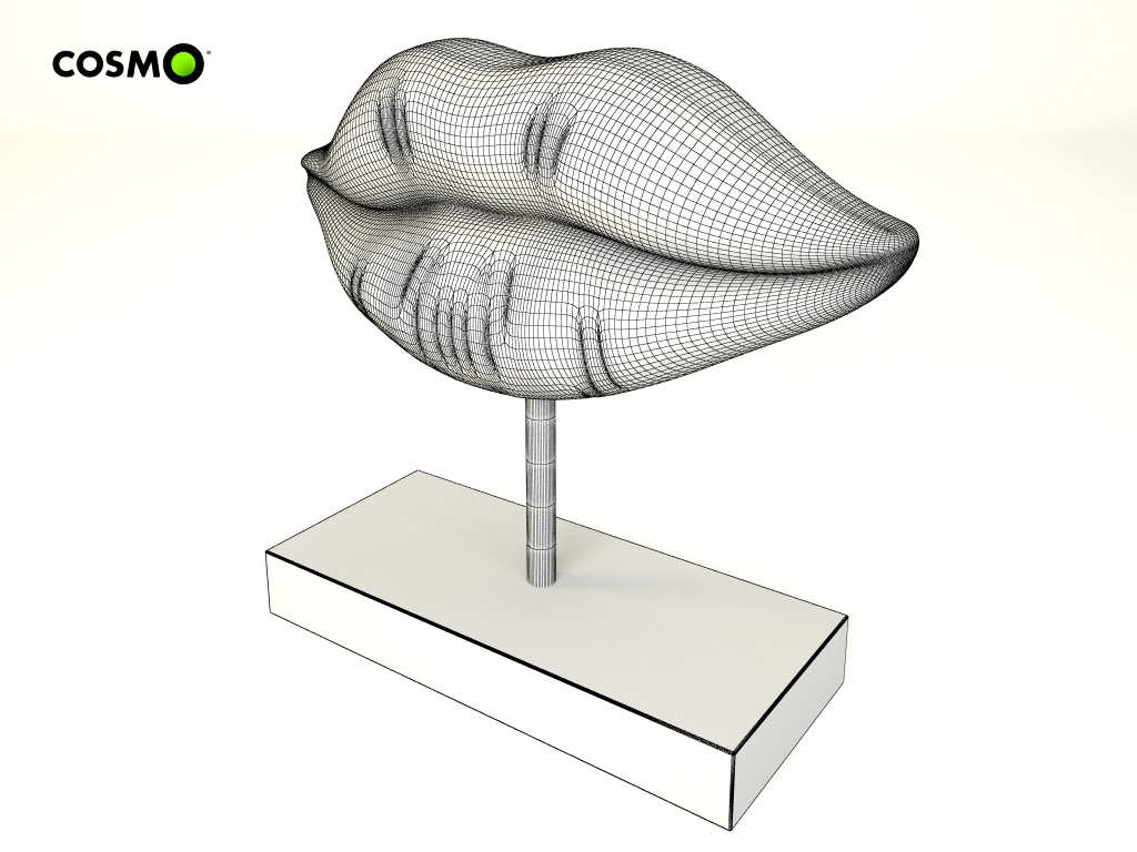 Figurine Lips 3D model | CGTrader