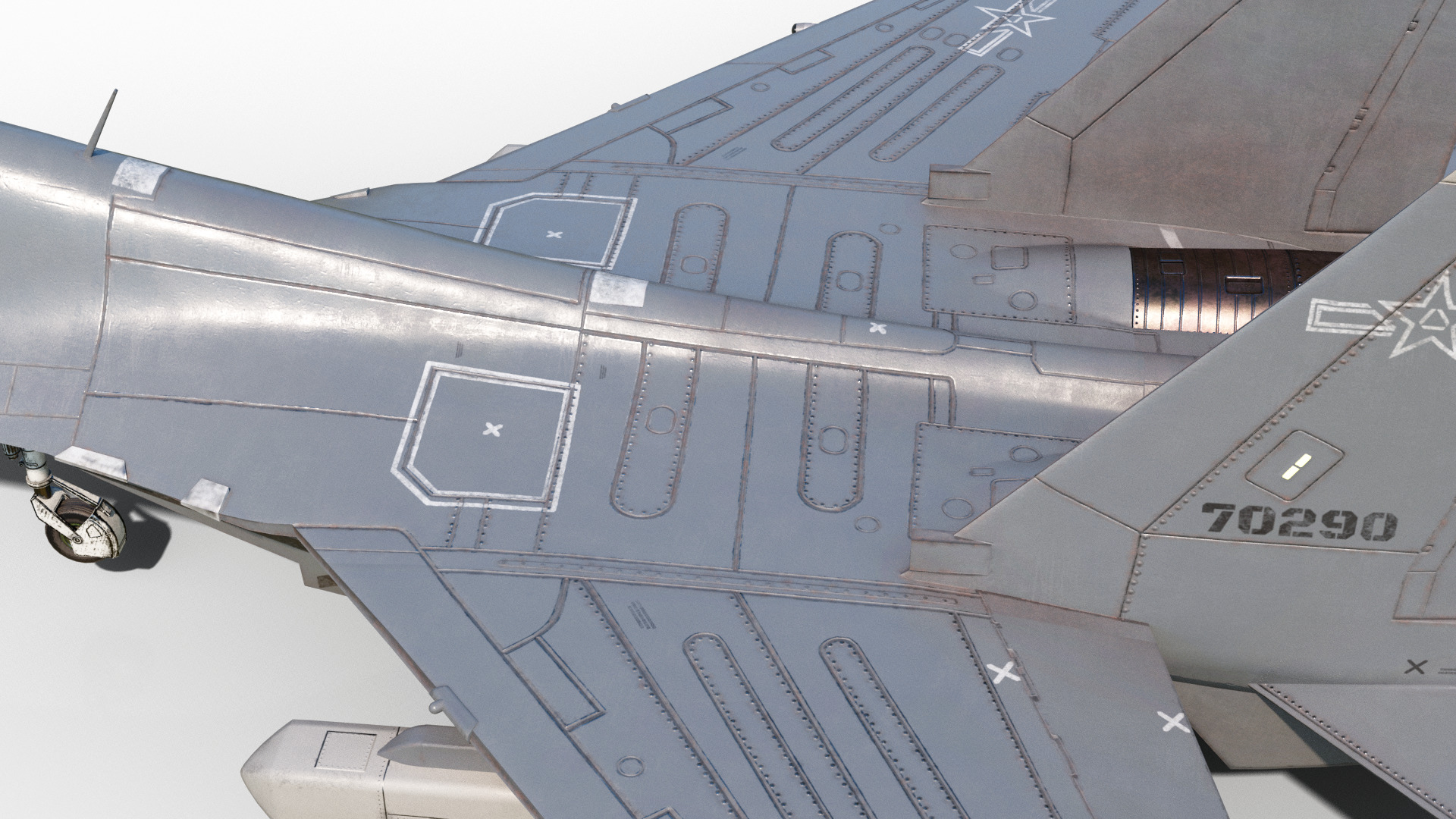 3D model PBR Shenyang J-16D electronic Fighter China PLAAF VR / AR ...