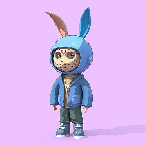 Bunny Collection 810 3D model | CGTrader