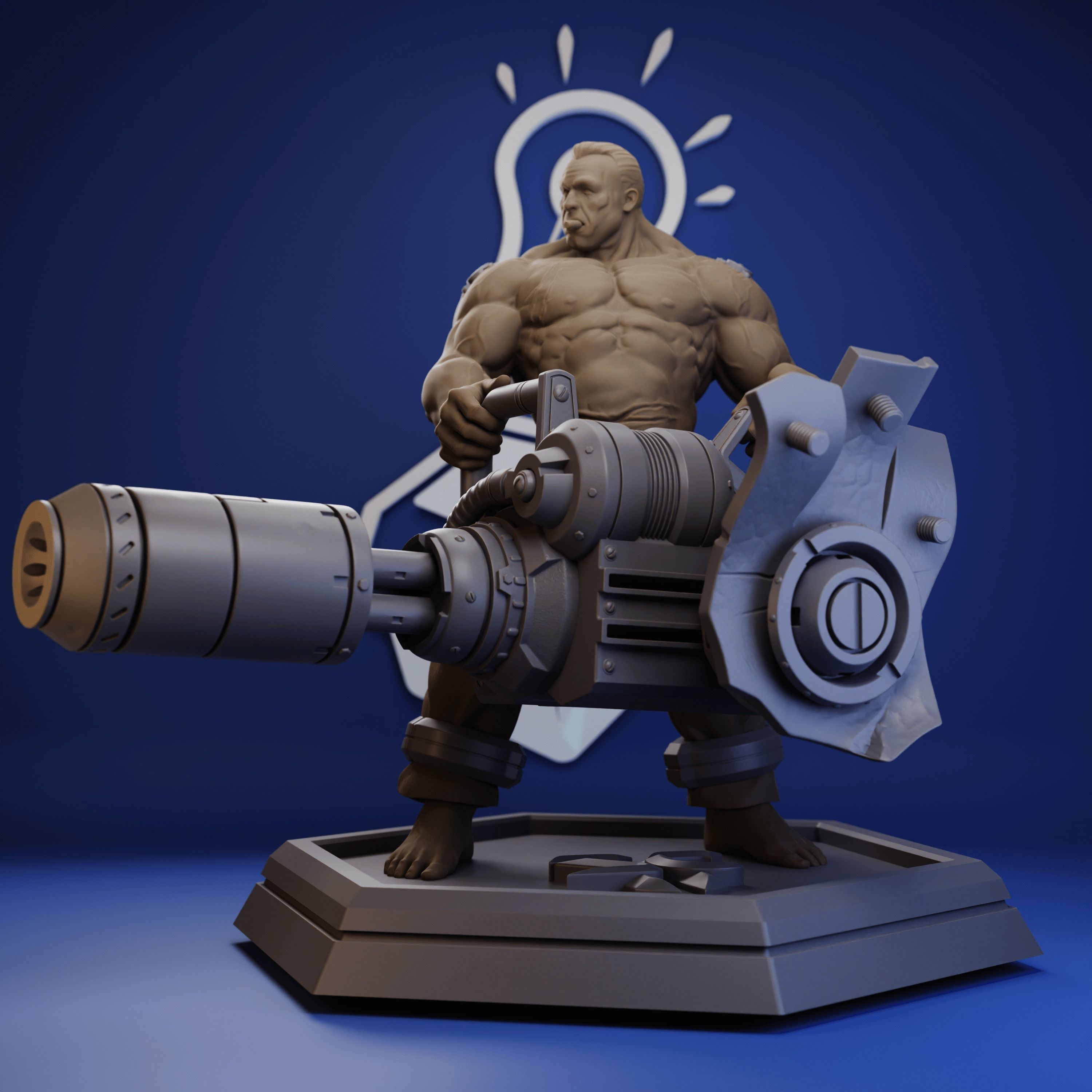 Tychus Findlay - Starcraft 2 - Space Marine 3D model 3D printable ...