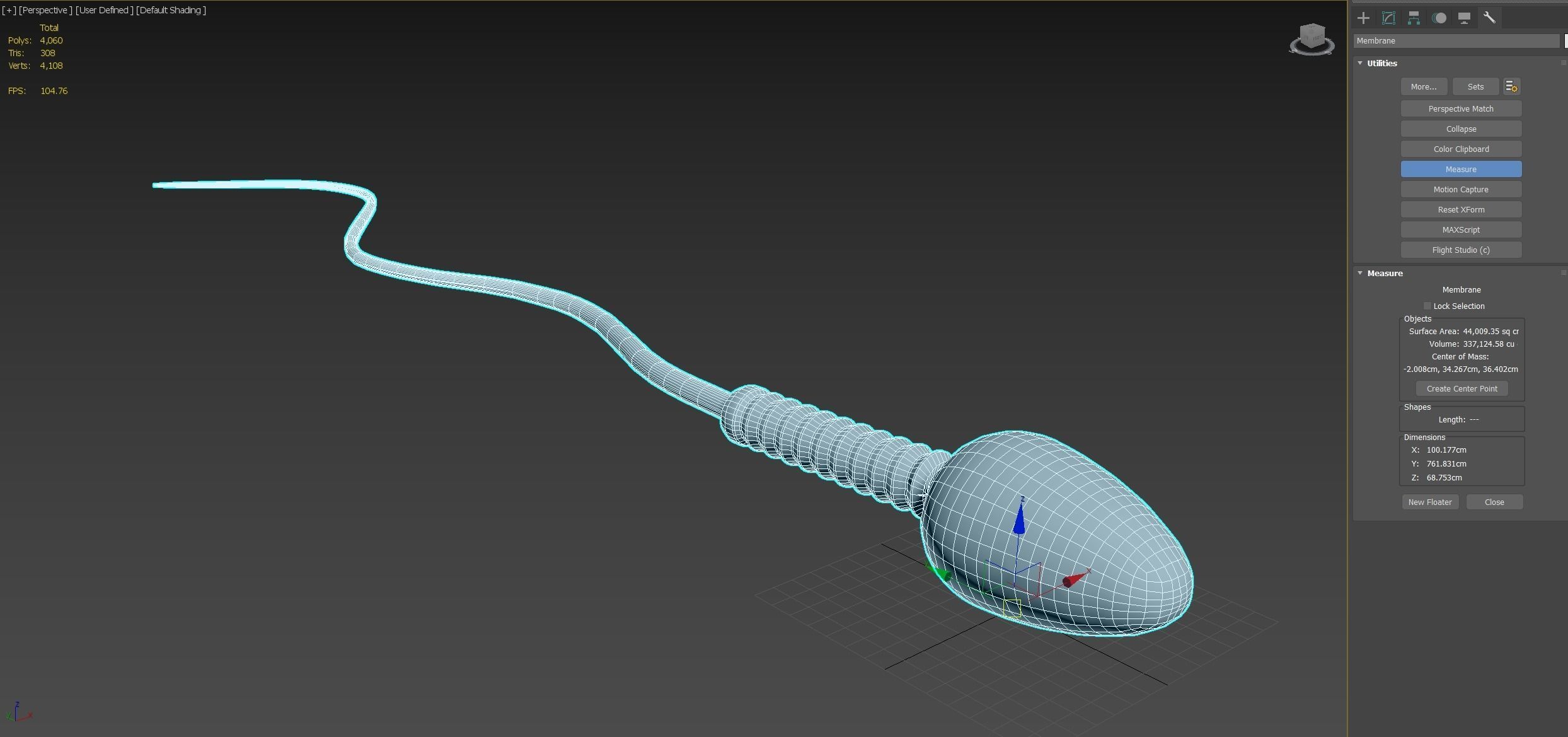 Printable Sperm Cell 3D model 3D printable | CGTrader