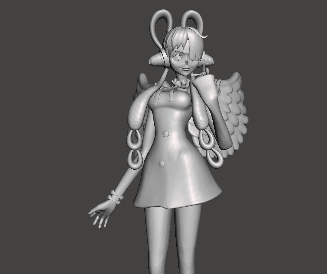 Uta One piece 3D Model 3D model 3D printable | CGTrader
