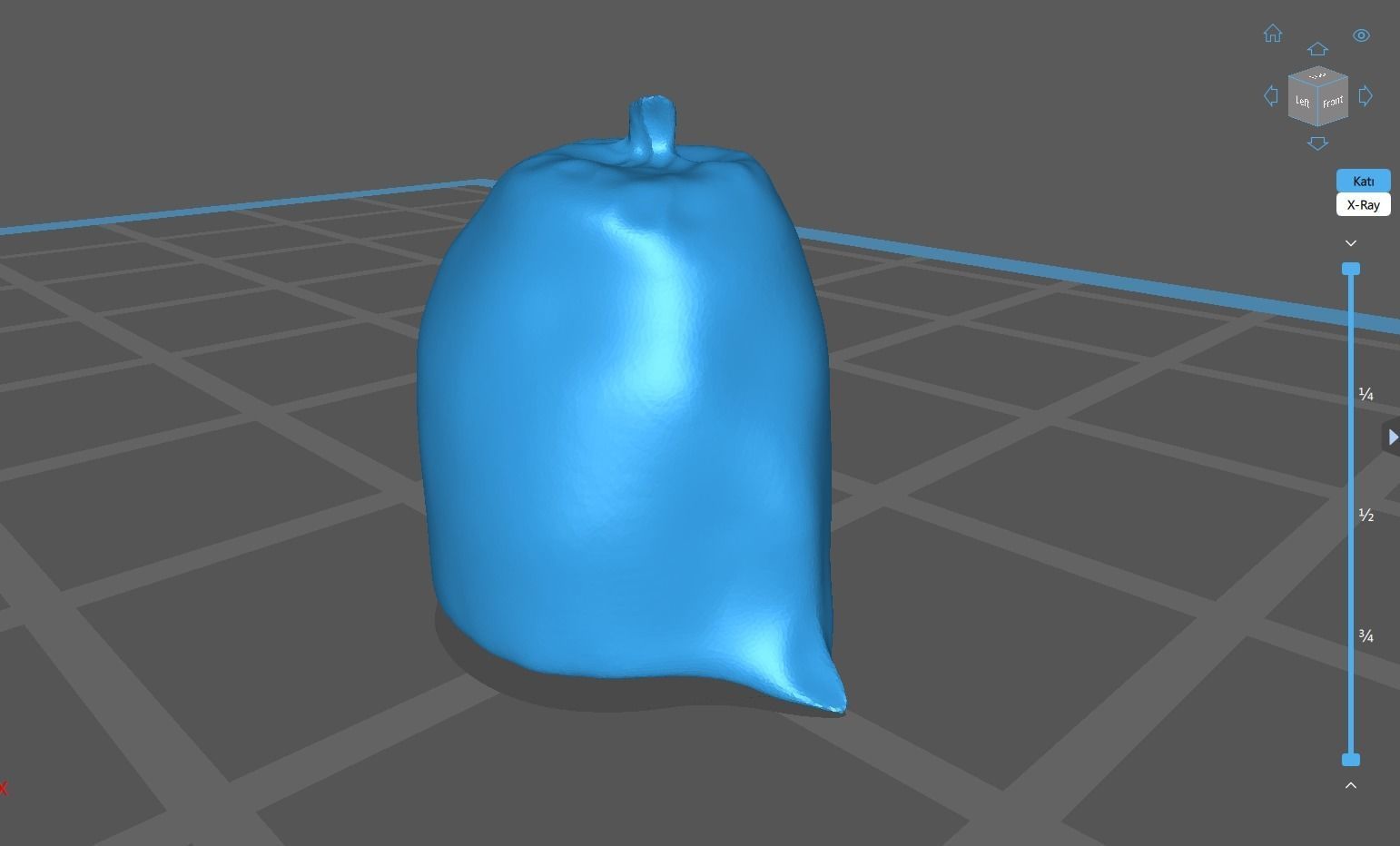 Sack model free 3D model 3D printable | CGTrader