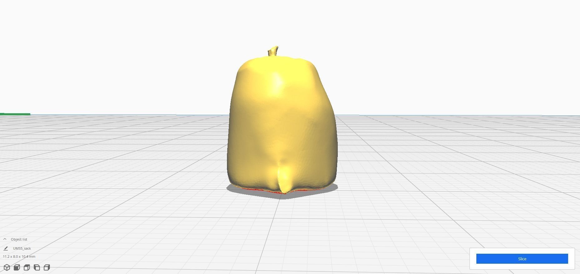 Sack model free 3D model 3D printable | CGTrader