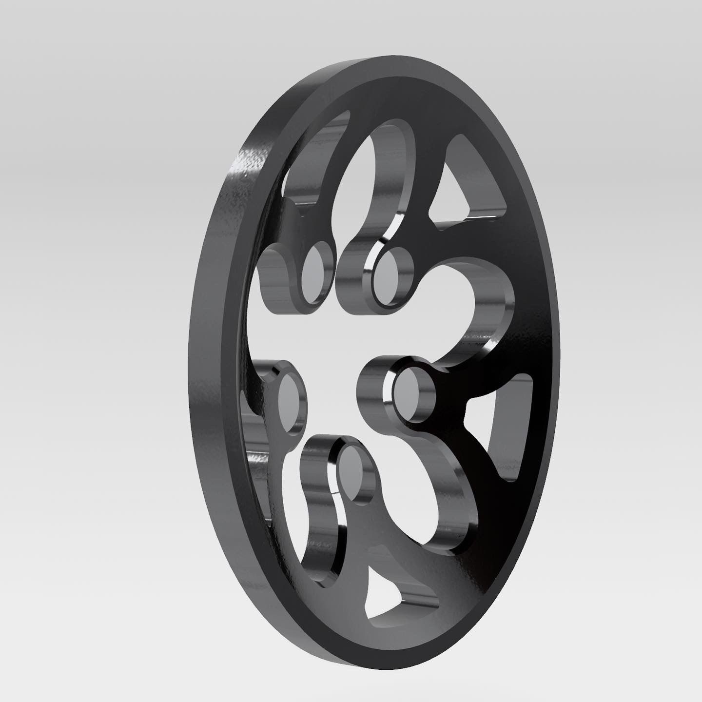 Drag Wheel COMBO Rear Weld Alpha 1 with Big Tire Hoosier 3D model 3D ...