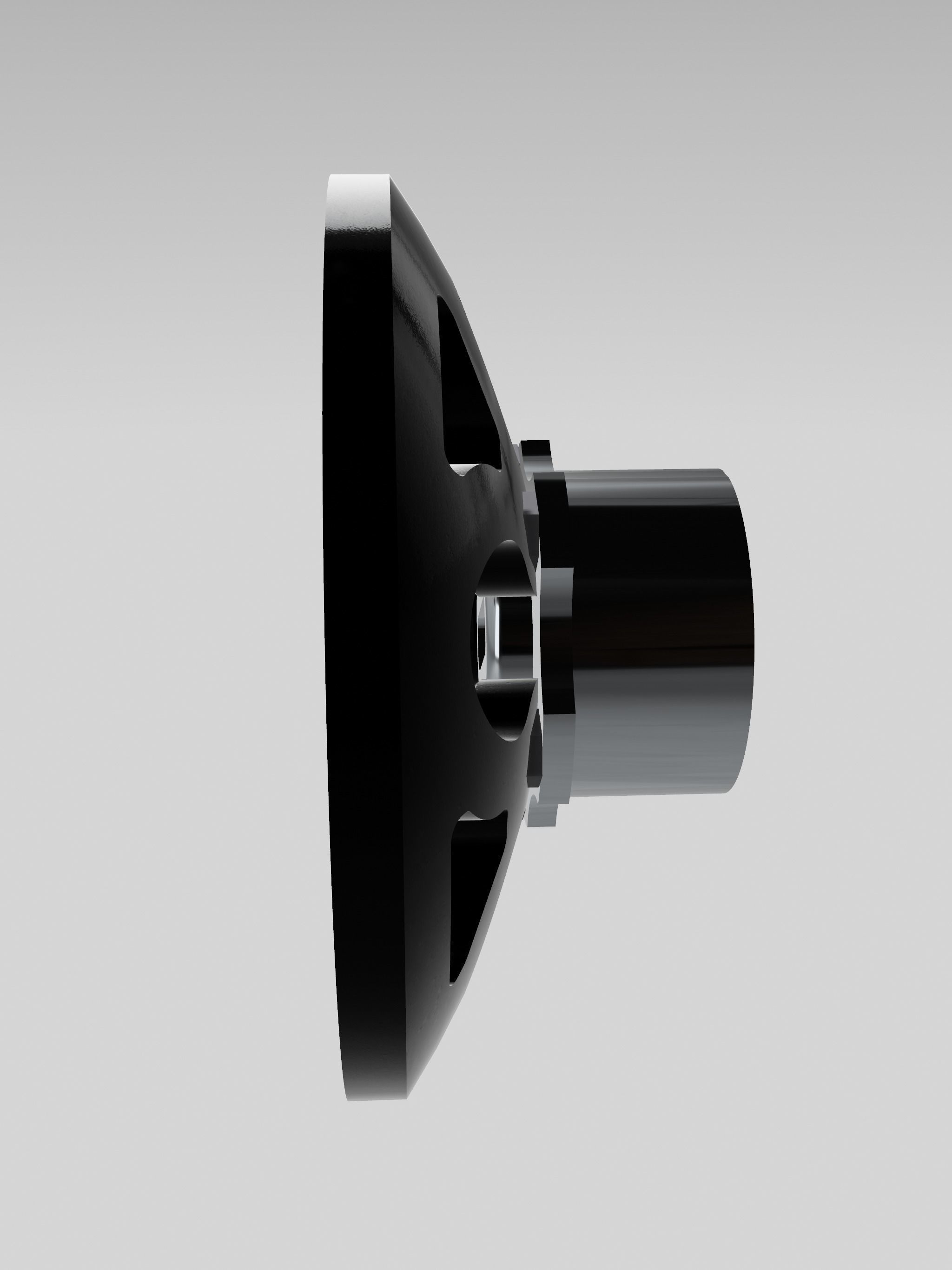 Drag Wheel COMBO Rear Weld Alpha 1 with Big Tire Hoosier 3D model 3D ...