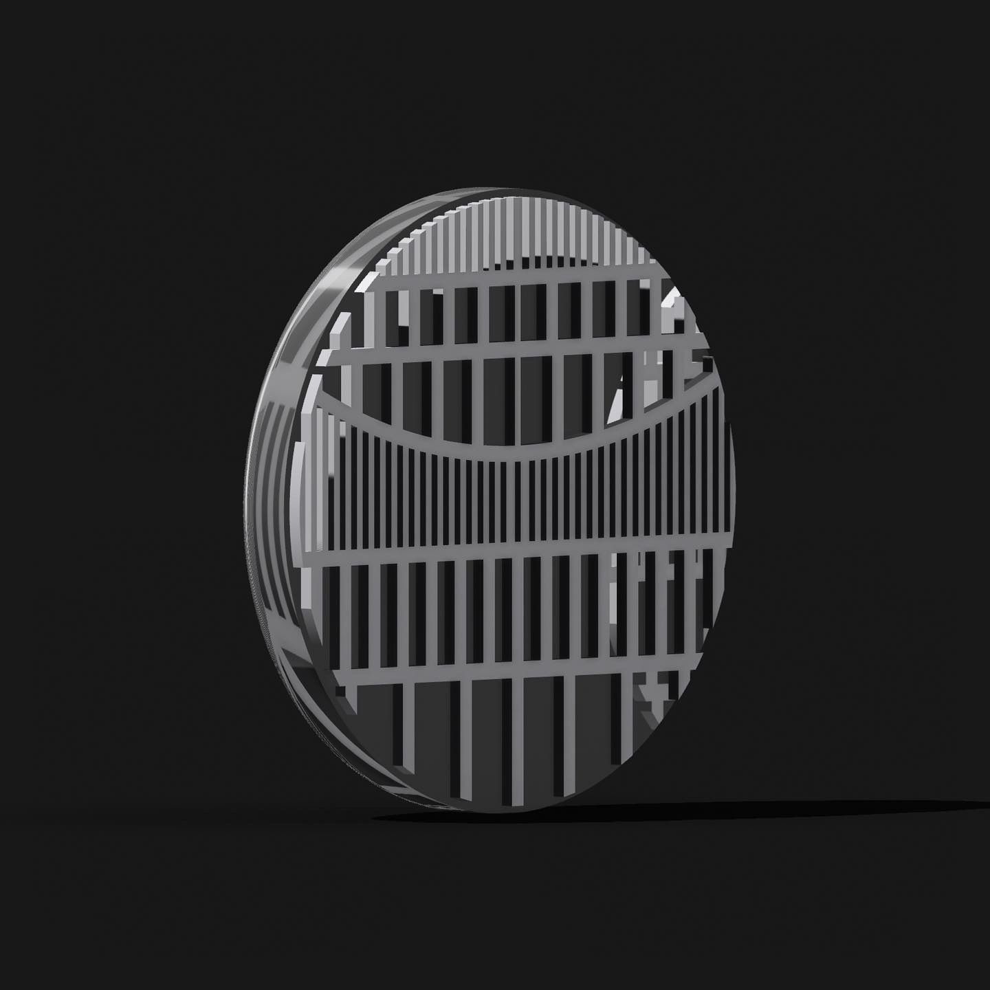 Headlight Lenses Detailed 2x Round styles 3D model 3D printable | CGTrader