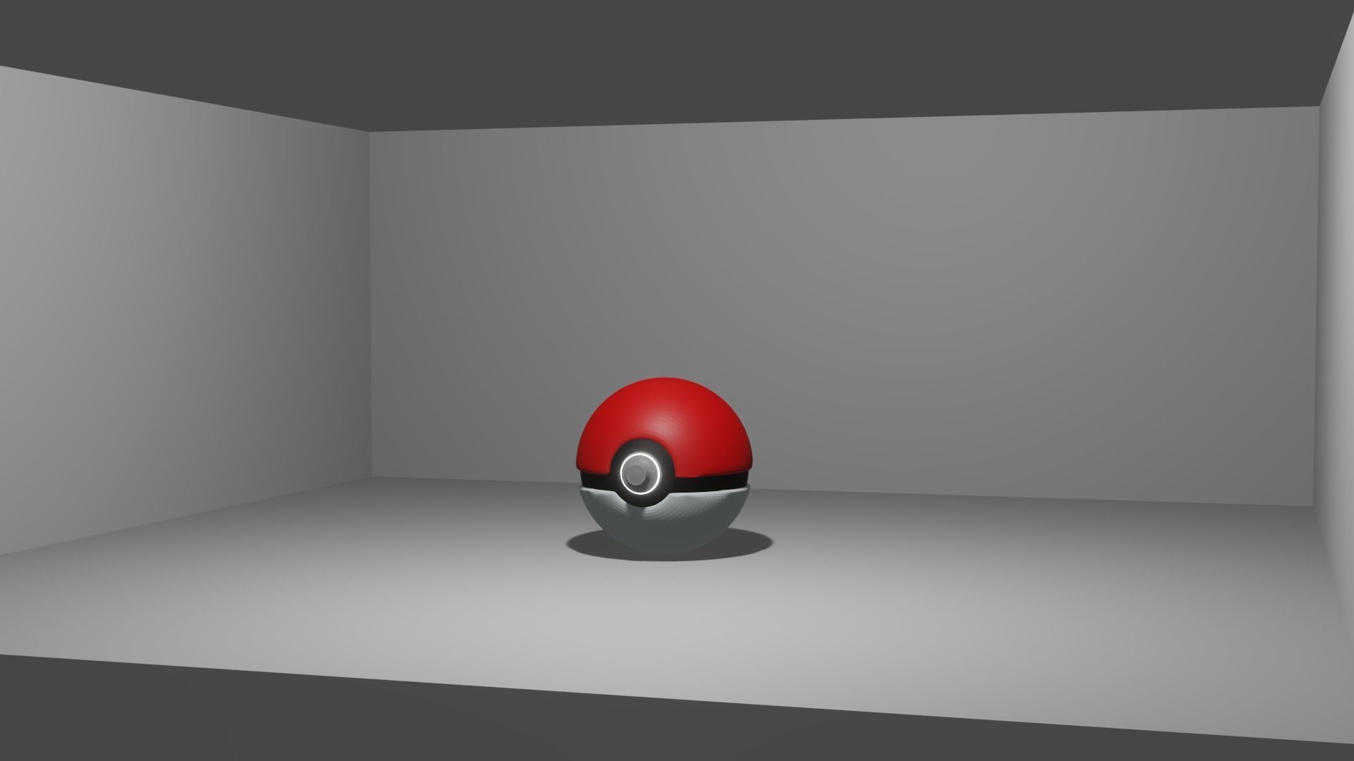 Pokeball Anime Pokemon free 3D model | CGTrader